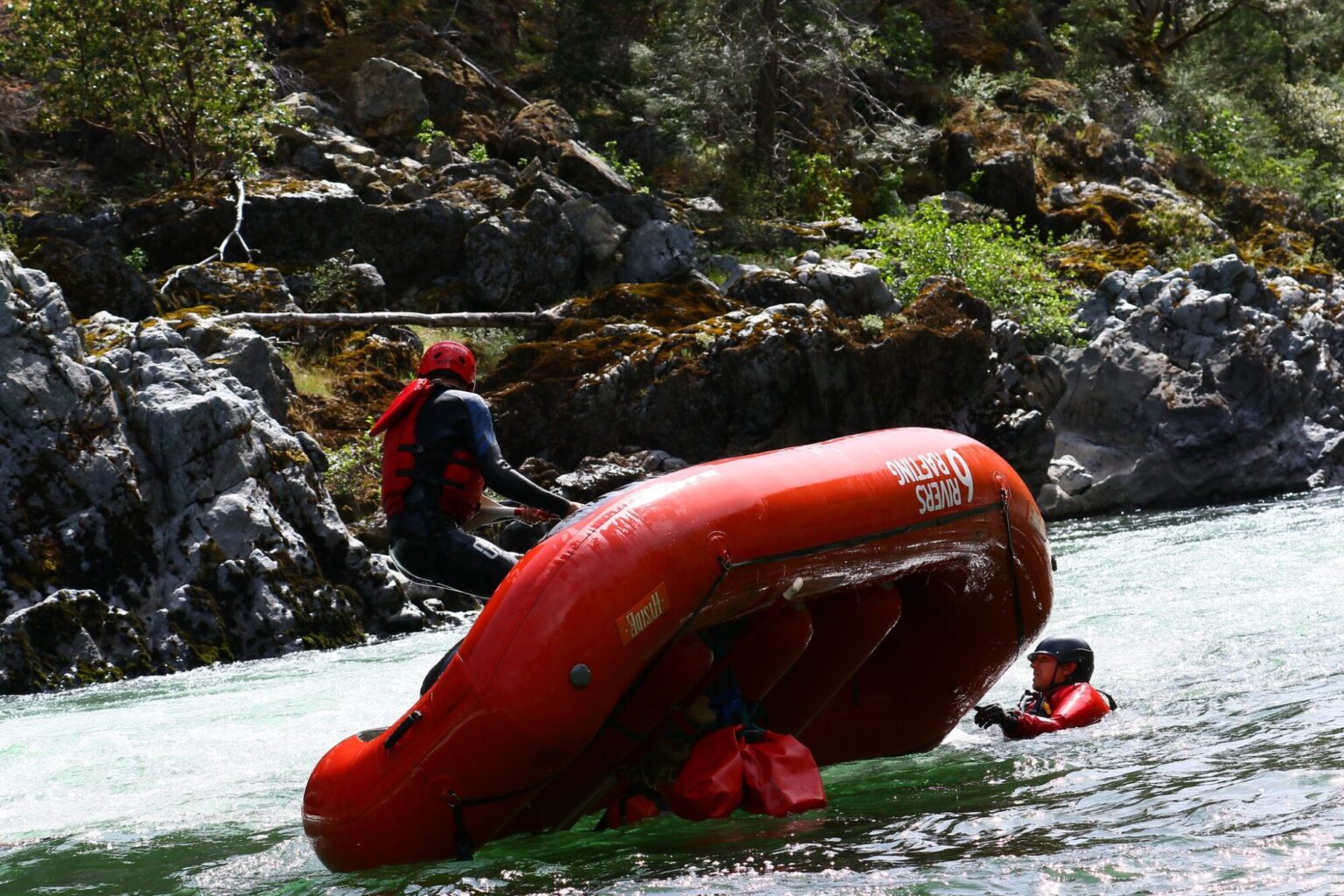 Trinity River White Water Rafting Guide Training & Guide School